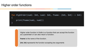 Kotlin functions | PPTX