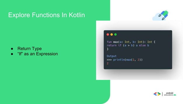 Kotlin Fundamentals.pptx | Programming Languages | Computing