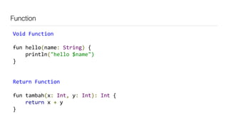 Kotlin fundamentals - By: Ipan Ardian | PPT