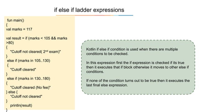 Kotlin If Else Statement Explained Ppt 9179