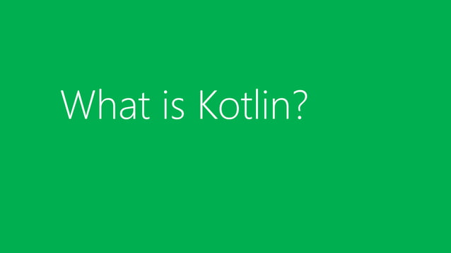 Kotlin In Industry Pptx Programming Languages Computing