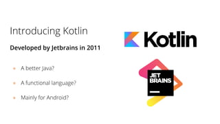 Kotlin in the real world | PPT