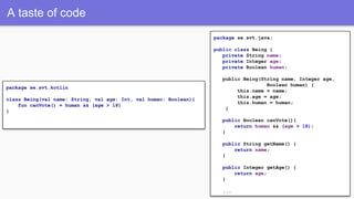 Kotlin workshop 2018-06-11 | PDF