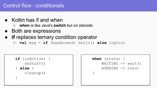 Kotlin workshop 2018-06-11 | PDF