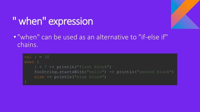 Introduction to Kotlin for Android developers | PPT