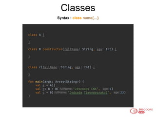 Kotlin introduction | PDF