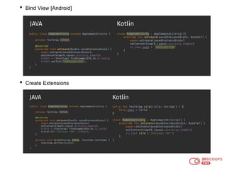 Kotlin introduction | PDF