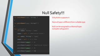 Why Kotlin? | PPTX | Programming Languages | Computing