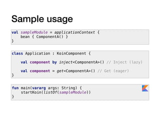 KOIN for dependency Injection | PDF | Programming Languages | Computing