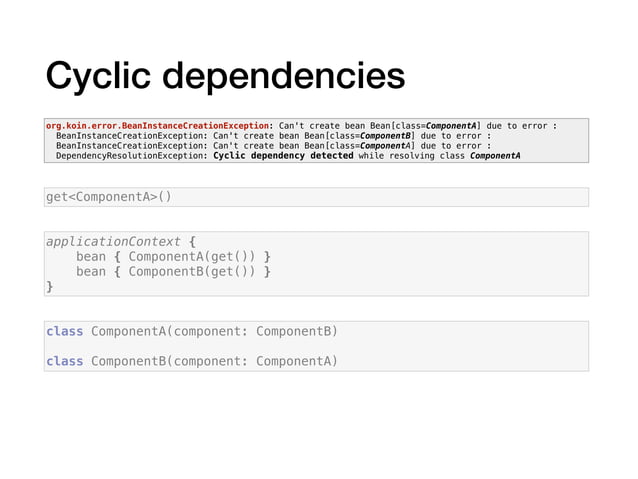 KOIN for dependency Injection | PPT