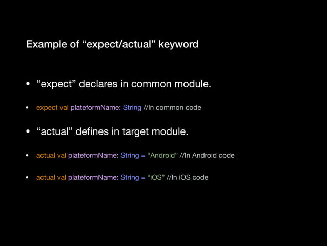Kotlin multi platform | PPT