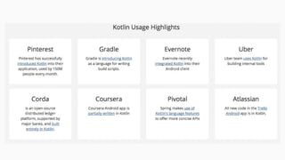 Kotlin : next programming language | PPT