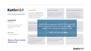 Intro to KotlinNLP | PDF
