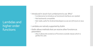 Kotlin presentation | PPTX