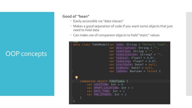 Kotlin presentation | PPTX