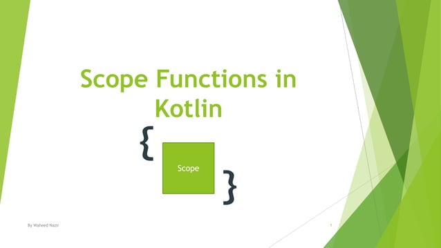 Kotlin scope functions | PPT Kotlin scope functions | PPT