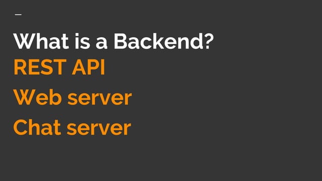 Kotlin server side frameworks | PPT