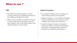 Kotlin With JetPack Compose Presentation | PPTX