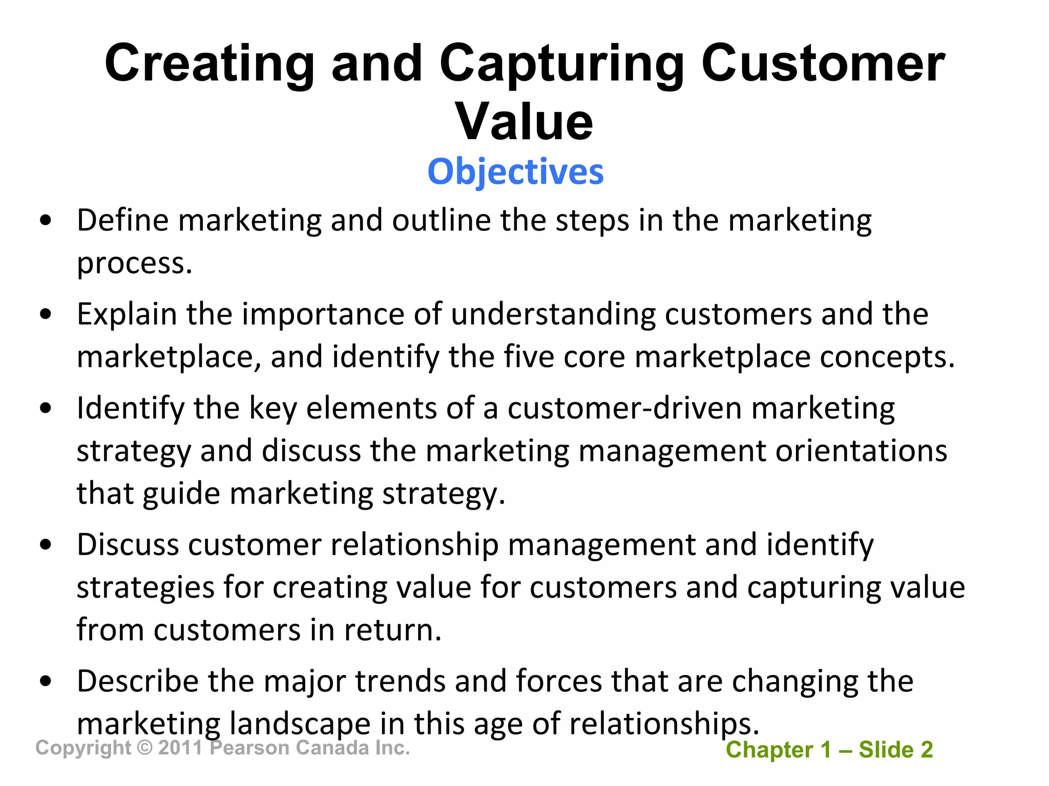 Marketing - Chapter 1 | PPT