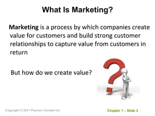 Marketing - Chapter 1 | PPT