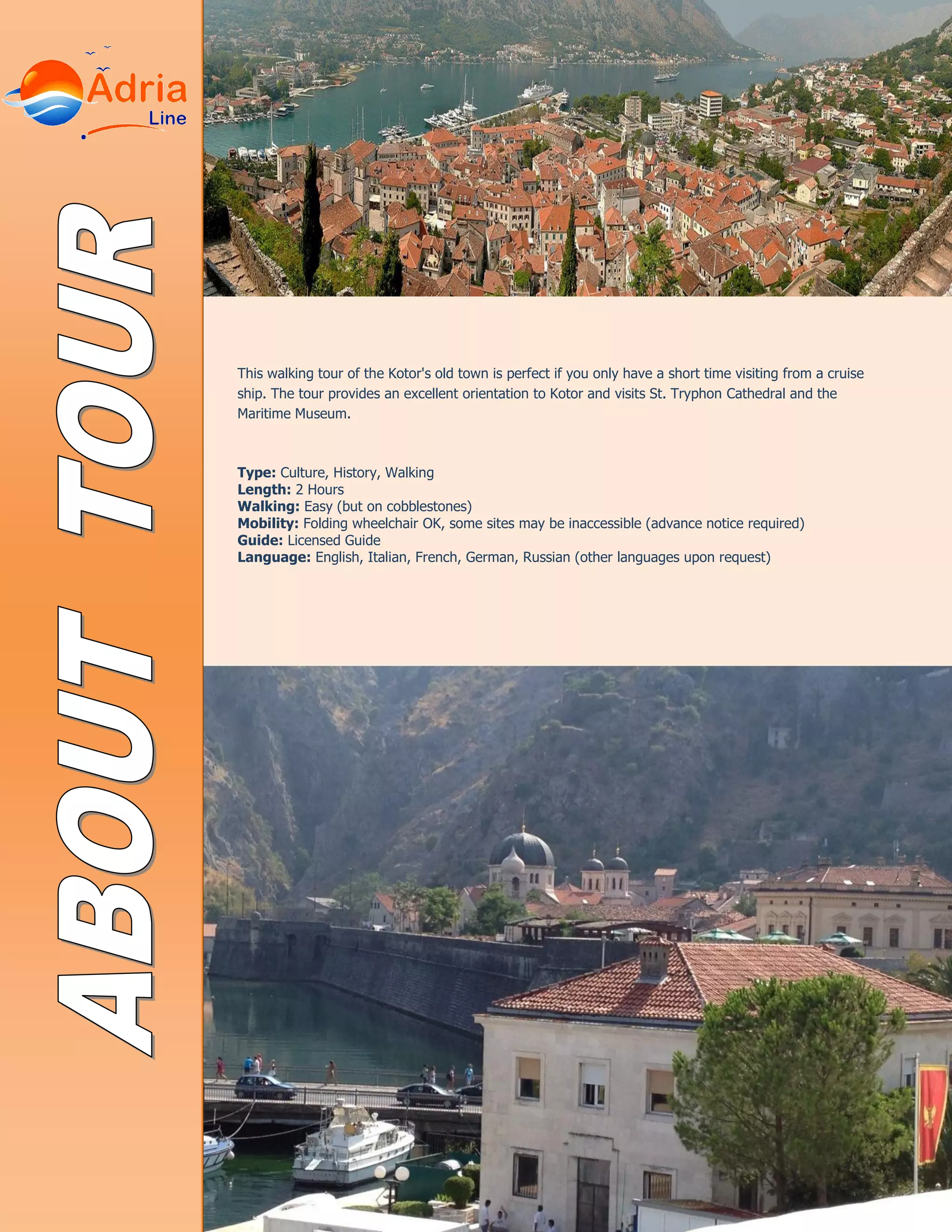 Kotor Walking Tour | PDF