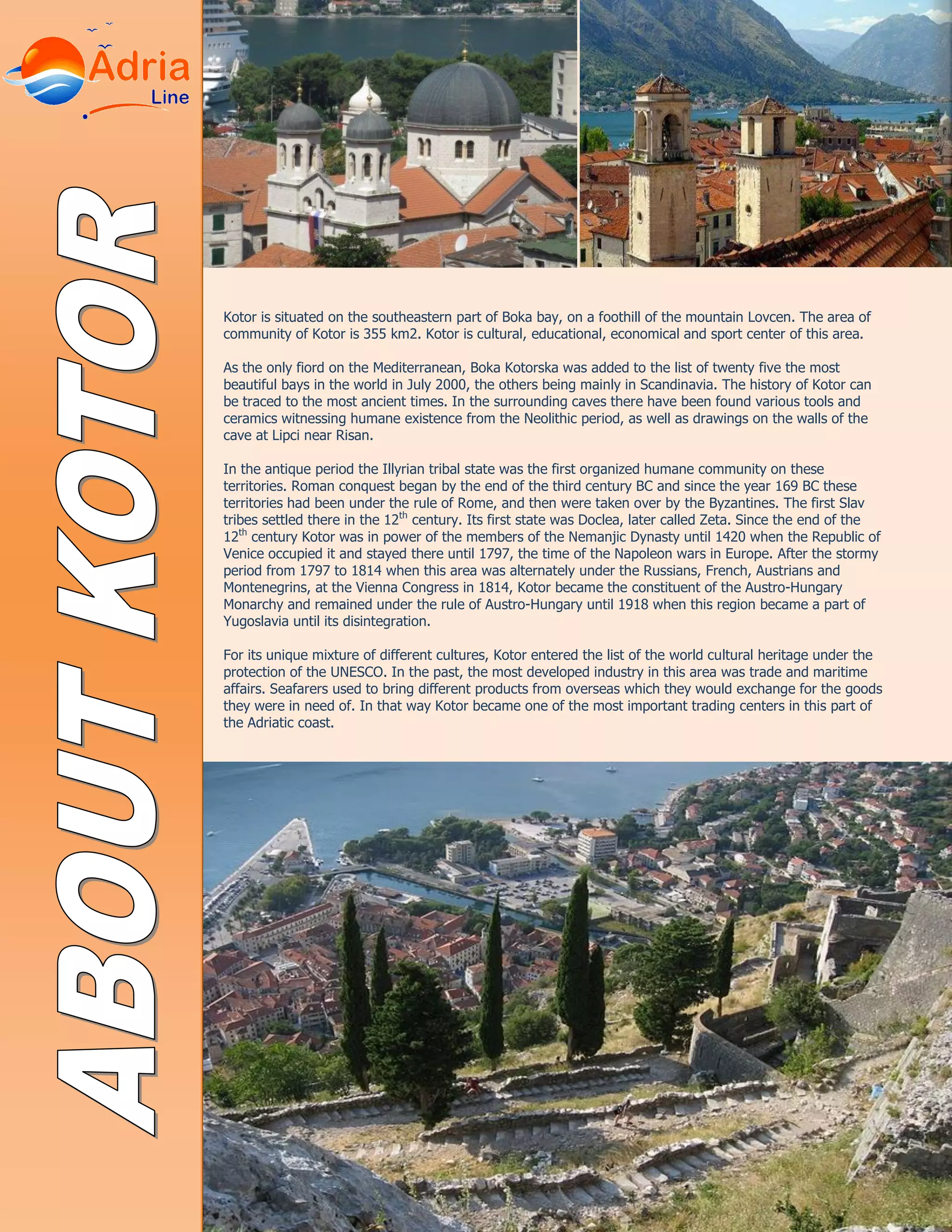 Kotor Walking Tour | PDF