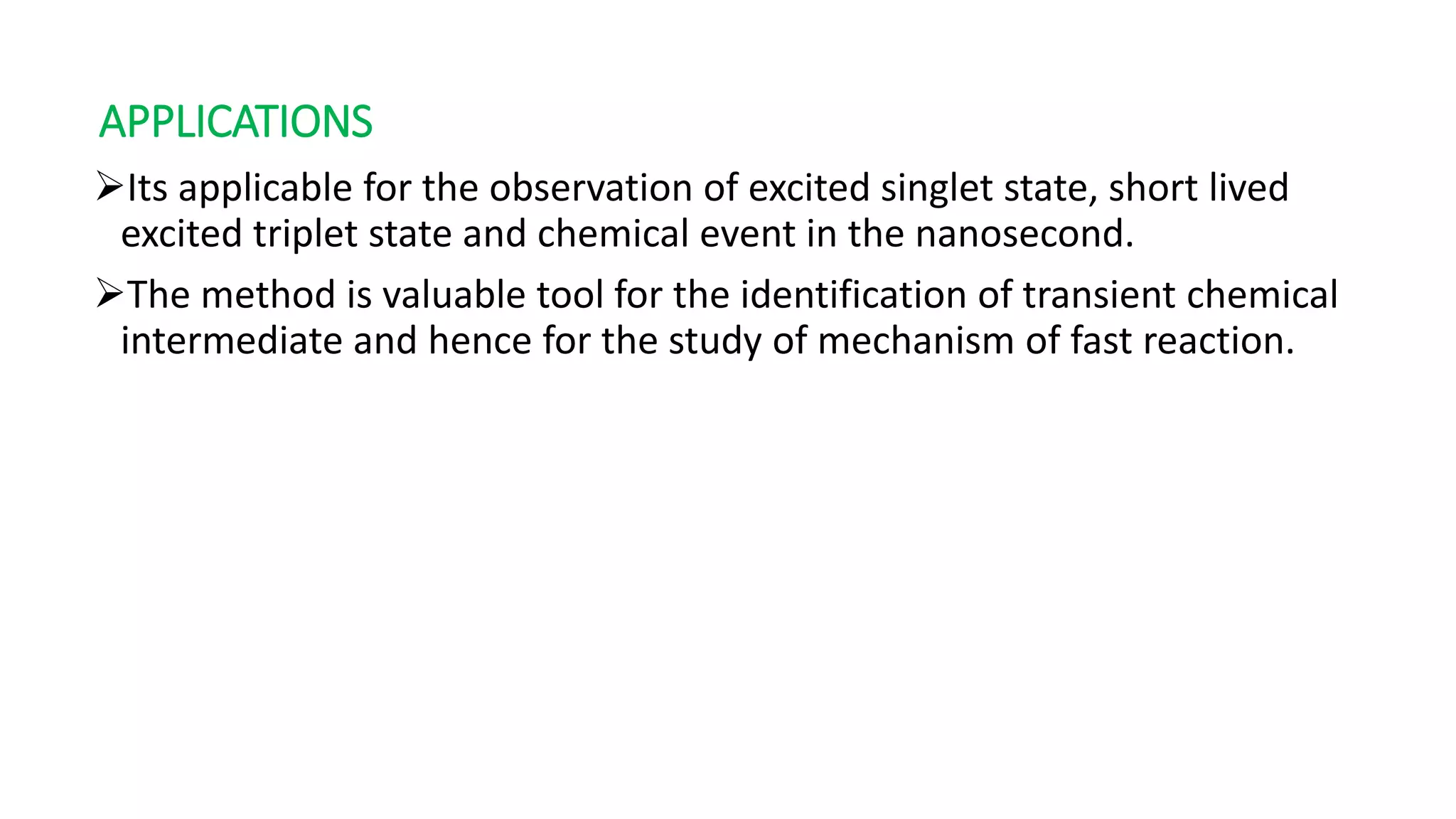 Flash photolysis and Shock tube method | PPTX