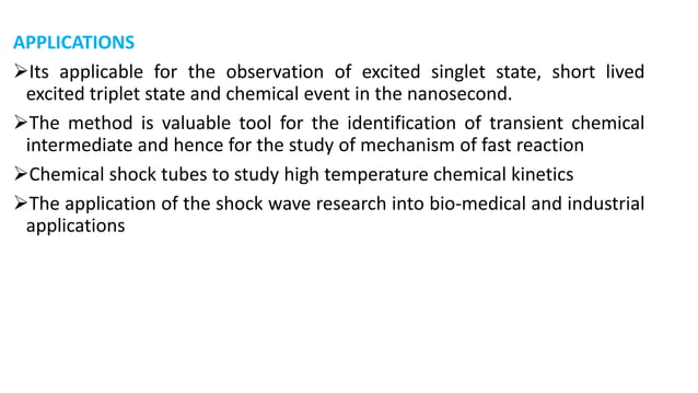 Flash photolysis and Shock tube method | PPTX | Cameras and Camcorders ...