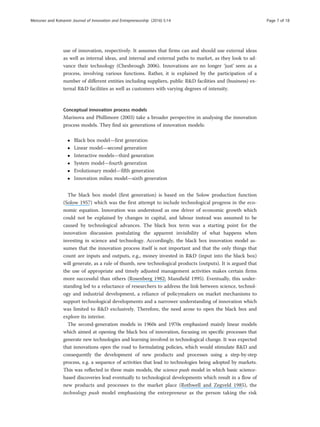 Conceptualizing the Innovation Process Towards the ‘Active Innovation ...