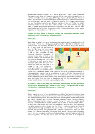 A Sense of Urgency | PDF