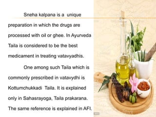 Kottumchukkadi taila | PPT