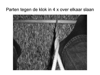 Een kousleuver maken / working a reef cringle | PPT