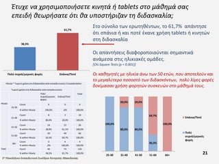 Στάσεις εκπαιδευτικών σχετικά με τη χρήση κινητών στα σχολεία | PDF