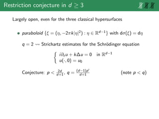 On maximal and variational Fourier restriction | PPT