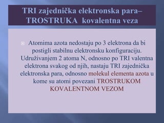Kovalentna veza | PPTX