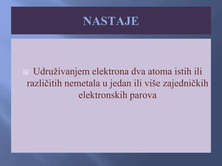 Kovalentna veza | PPTX