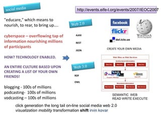 The Internet and Mobility - Paradigm Shift Sept09 | PPTX