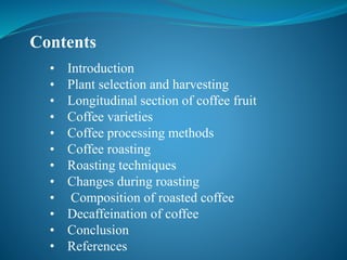 roasting cofee beans | PPTX