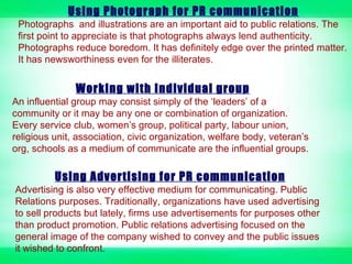 Different Tools of Public Relations | PPT