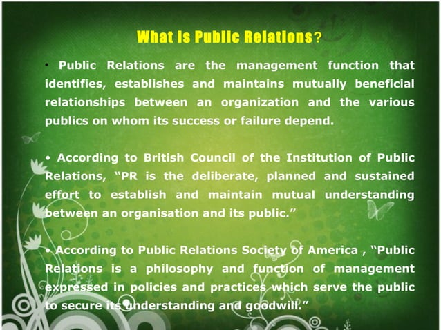 Different Tools of Public Relations | PPT | Genres