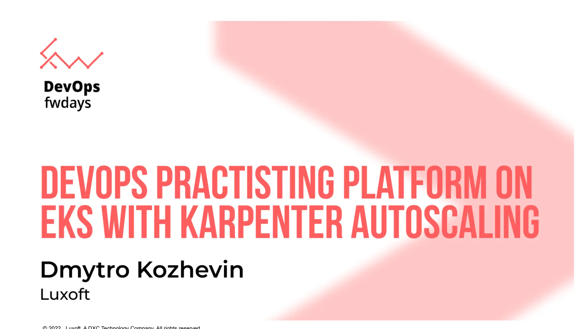 "DevOps Practisting Platform on EKS with Karpenter autoscaling", Dmytro Kozhevin | PDF | Cloud ...