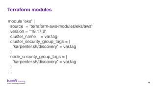 "DevOps Practisting Platform on EKS with Karpenter autoscaling", Dmytro ...