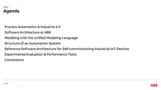 Software Architecture in Process Automation: UML & the "Smart Factory" | PDF