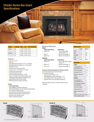 Kozy Heat Gas Inserts - Alpine Fireplaces | PDF