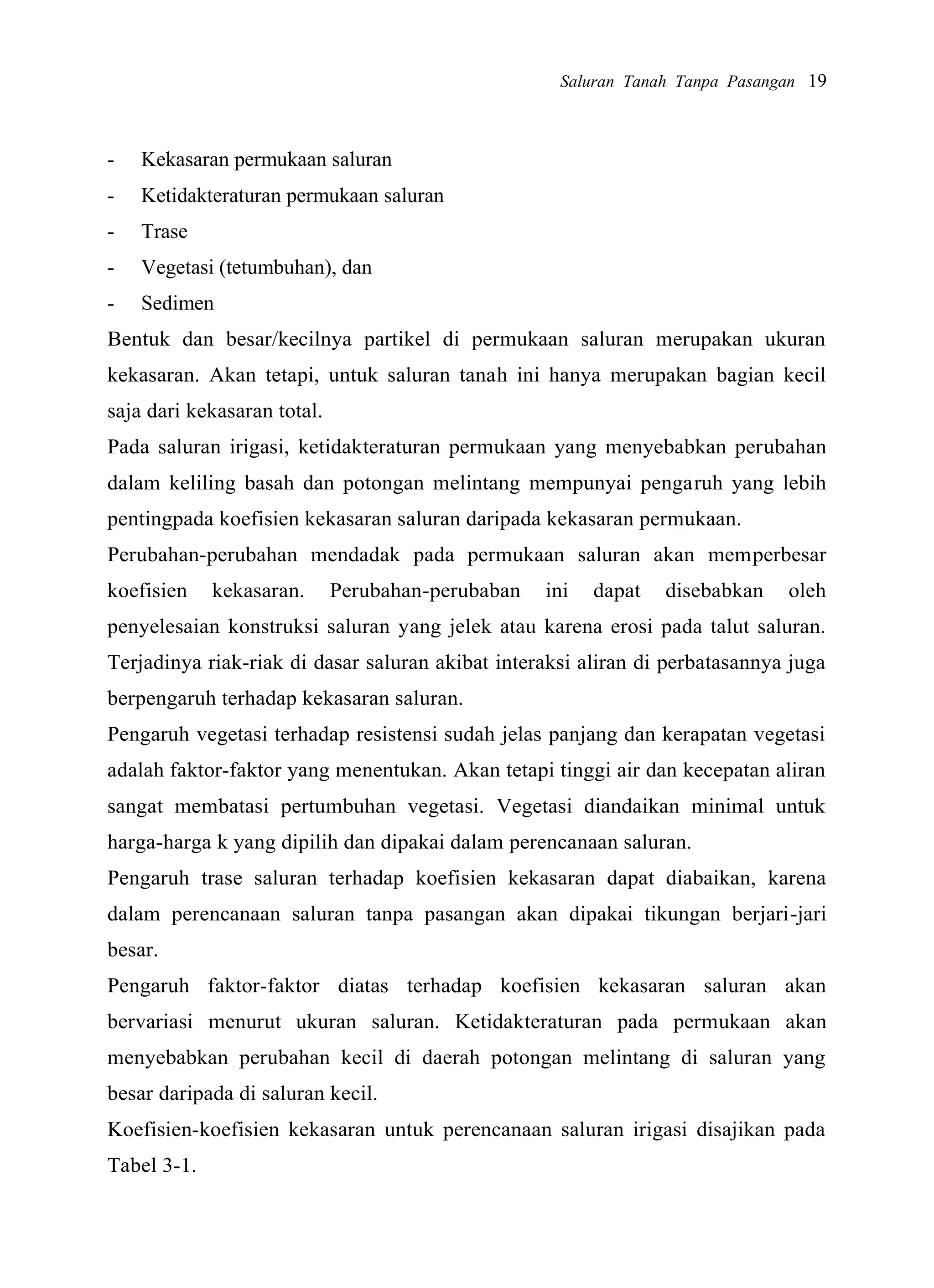 Kriteria Perencanaan-KP 03-saluran-Tahun 2013 | PDF