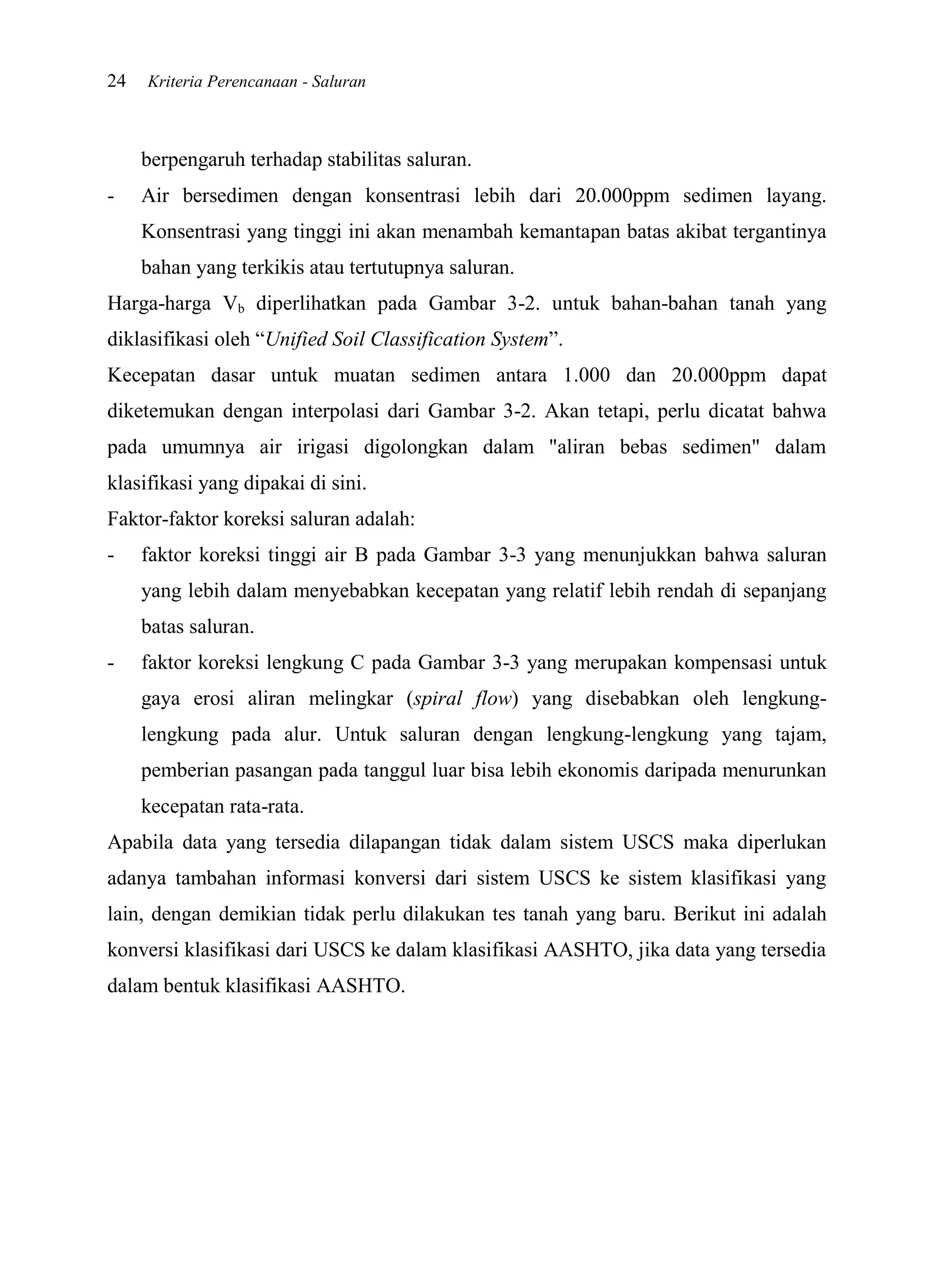 Kriteria Perencanaan-KP 03-saluran-Tahun 2013 | PDF