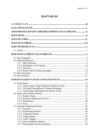 Kriteria Perencanaan-KP 03-saluran-Tahun 2013 | PDF