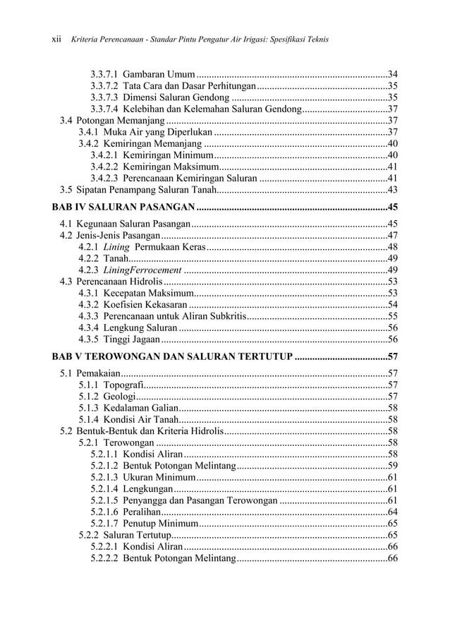 Kriteria Perencanaan-KP 03-saluran-Tahun 2013 | PDF