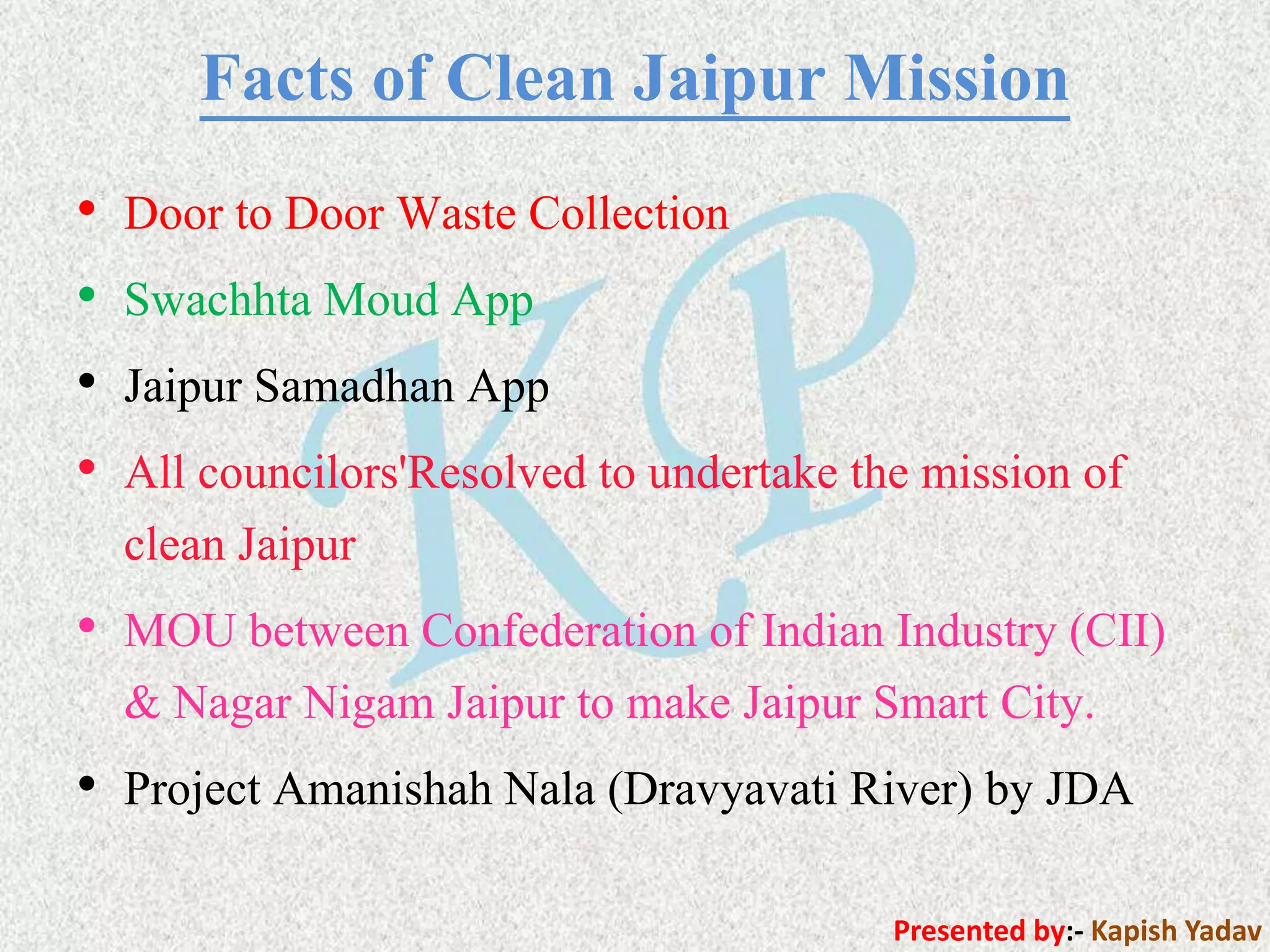 Clean India Campaign | PPTX