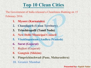 Clean India Campaign | PPTX